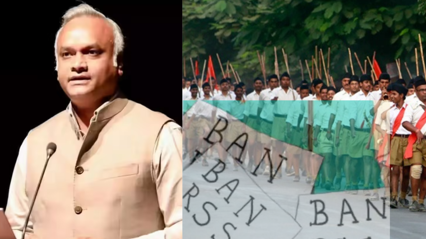 RSS Ban Row Escalates: BJP Launches 'Poster Campaign' in Support ...